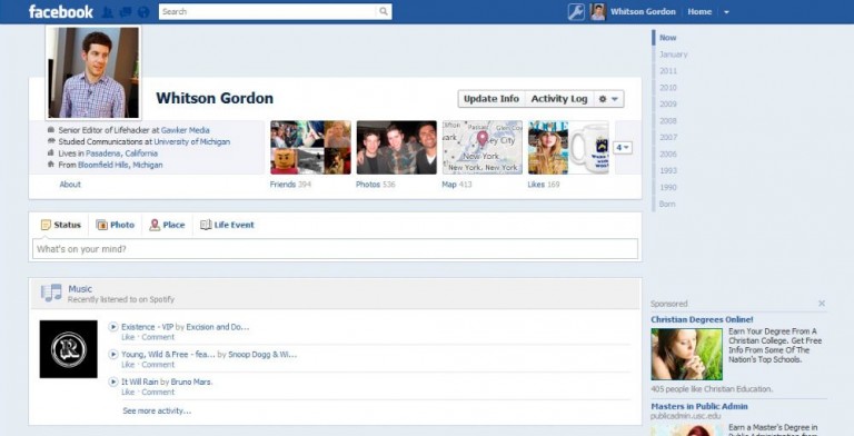 Perfiles de Facebook